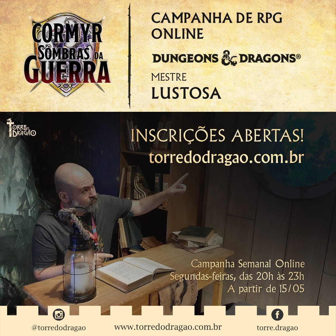 🎲 D&D | Mesa de RPG Online - Torre do Dragão