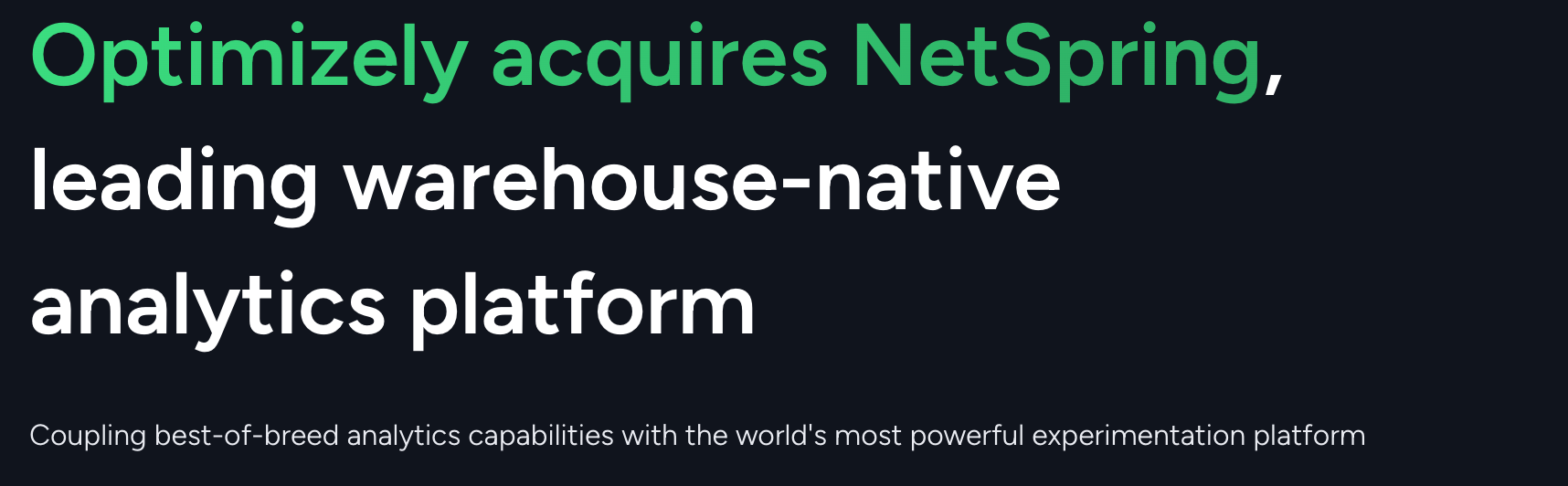 The next evolution of Product Analytics