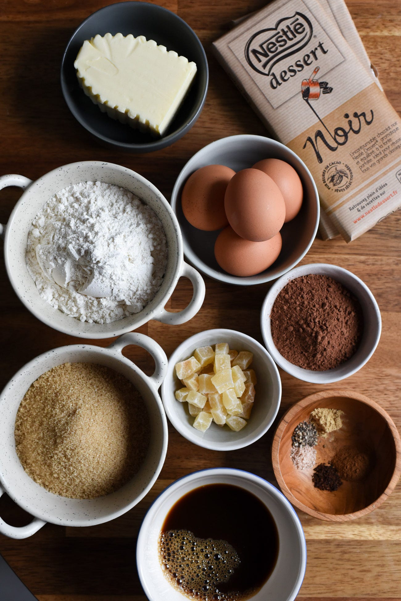 Winter-Spiced Chocolate Bundt Cake - by Audrey Le Goff