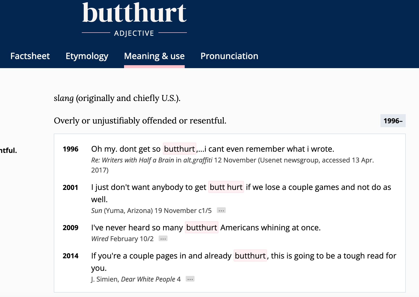 On Being Butthurt - by Elif Batuman - The Elif Life