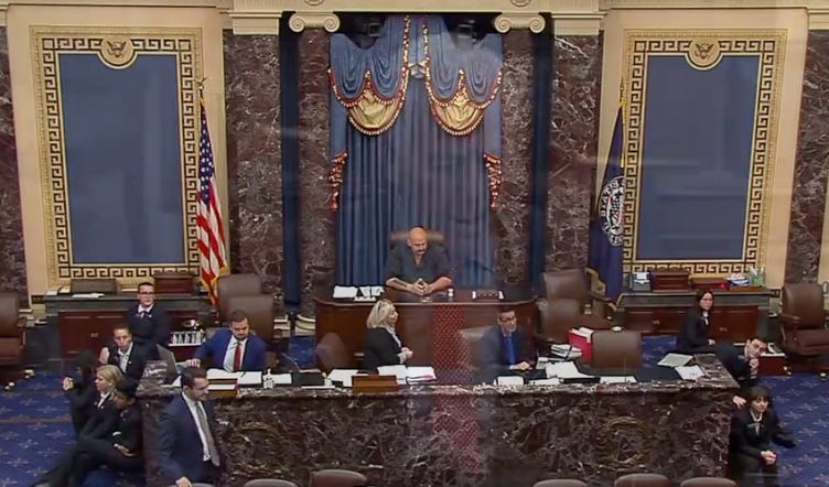 Slob in the Senate, Pantyhose in the House