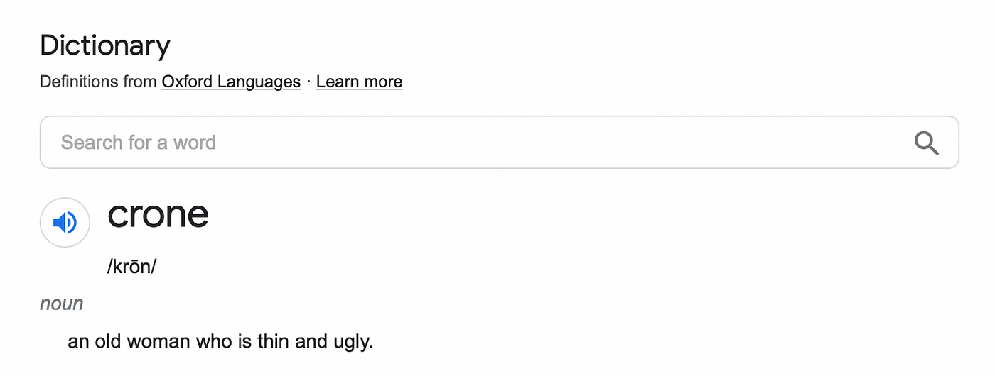 What Is a Crone? - by Linda A.Moran