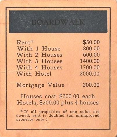 How Would a Georgist Single Tax Work in Monopoly?