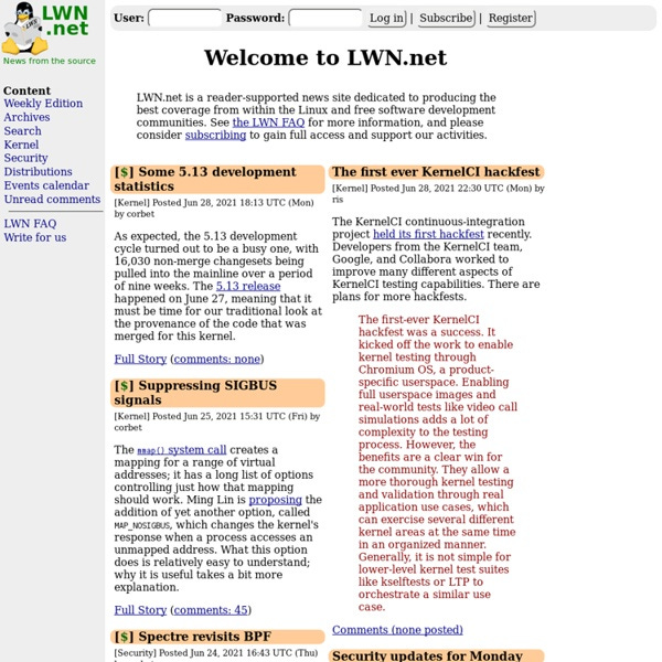 LWN.net: Open Source Journalism and Its Impact on the Linux Ecosystem