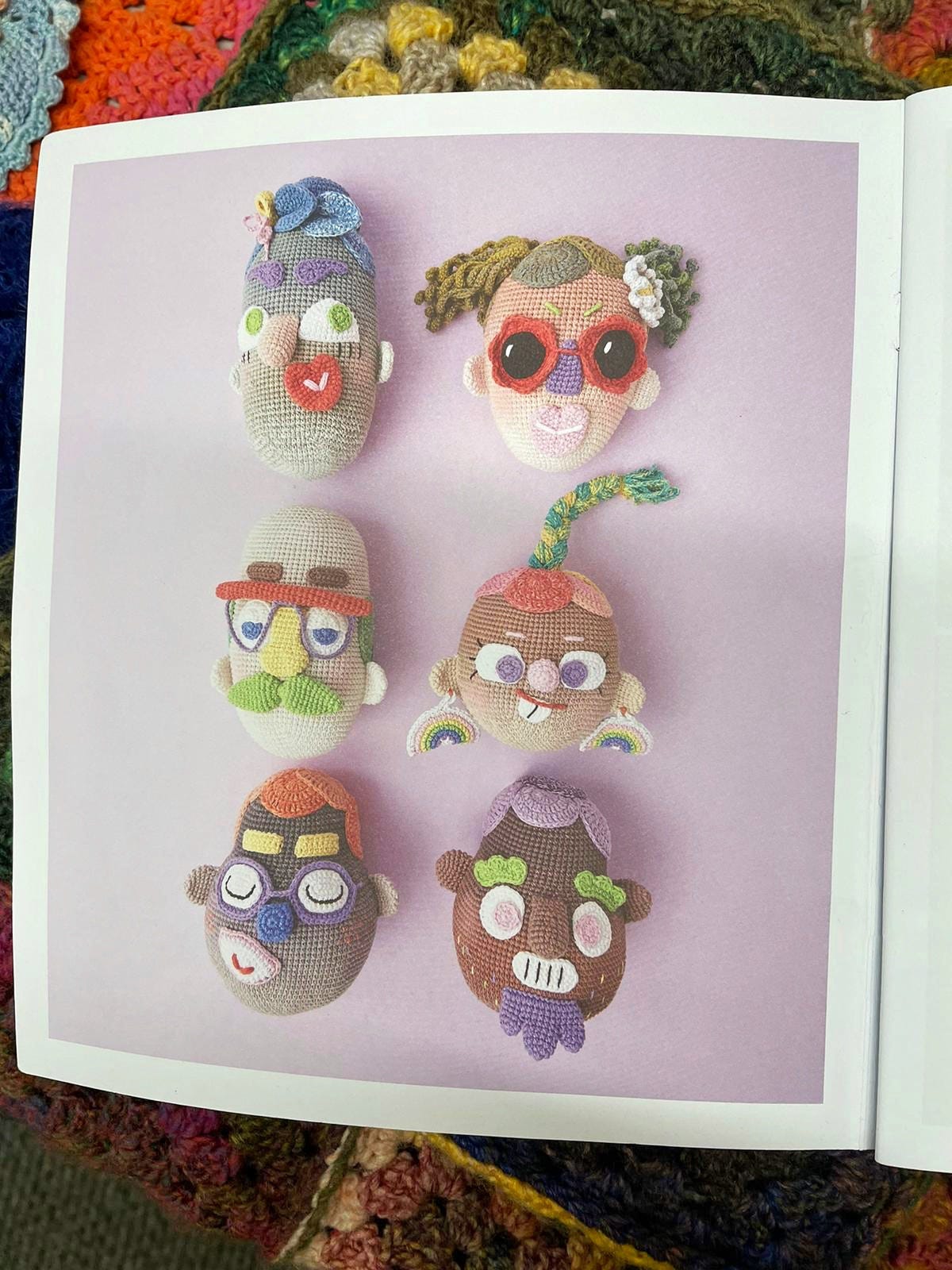 Behind the Scenes: Crochet Your Face Window Display