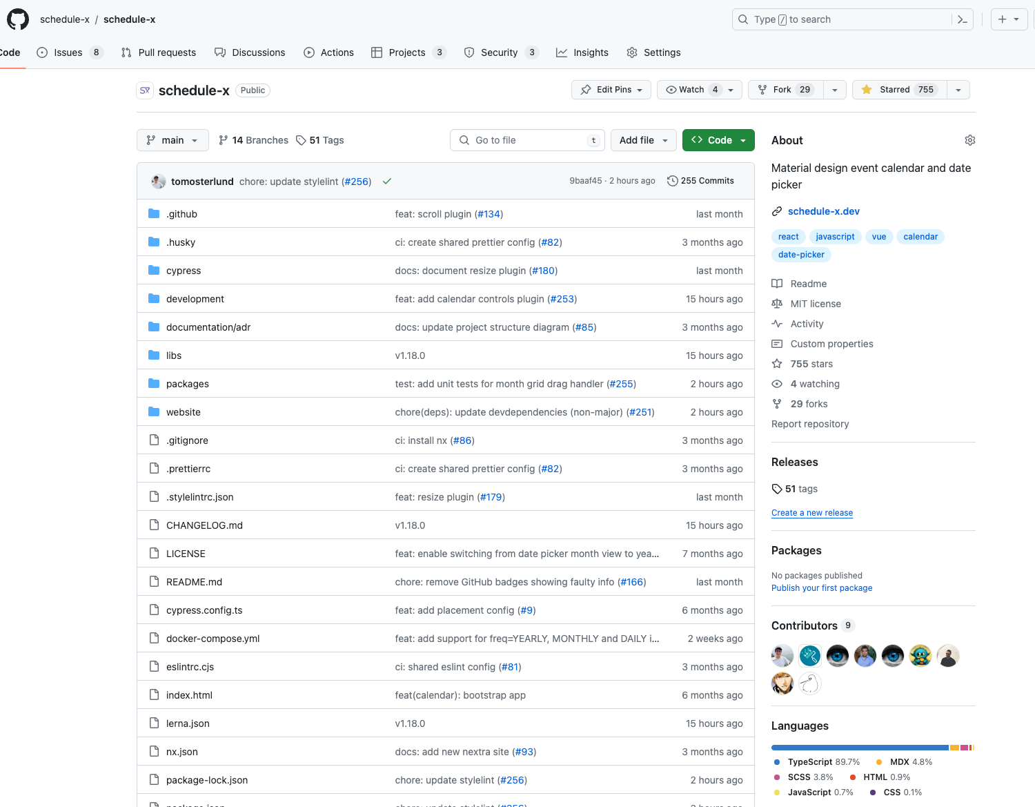 FullCalendar vs. Schedule-X - by Schedule-X - on schedule
