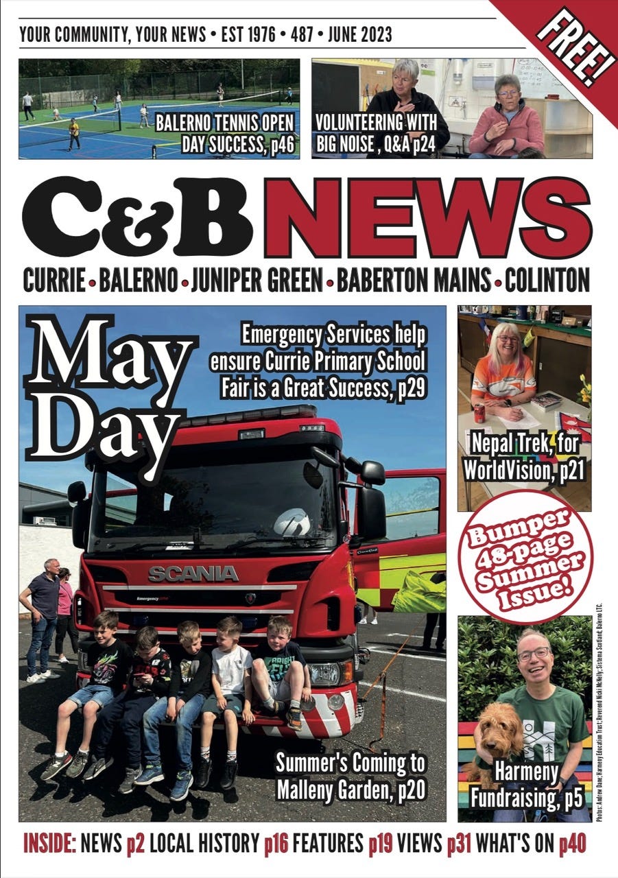 The Edinburgh Minute ⏰: Thursday 1 June 2023