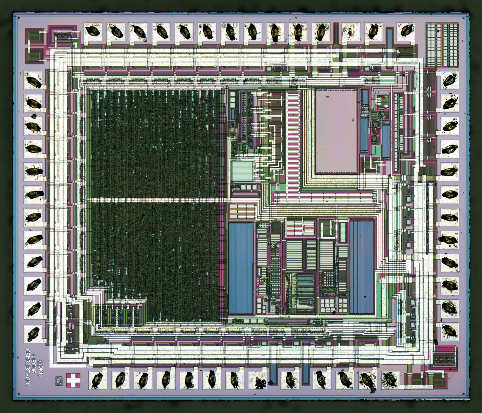 Putting the Classic Casio F-91W's Silicon Chip Under the Microscope