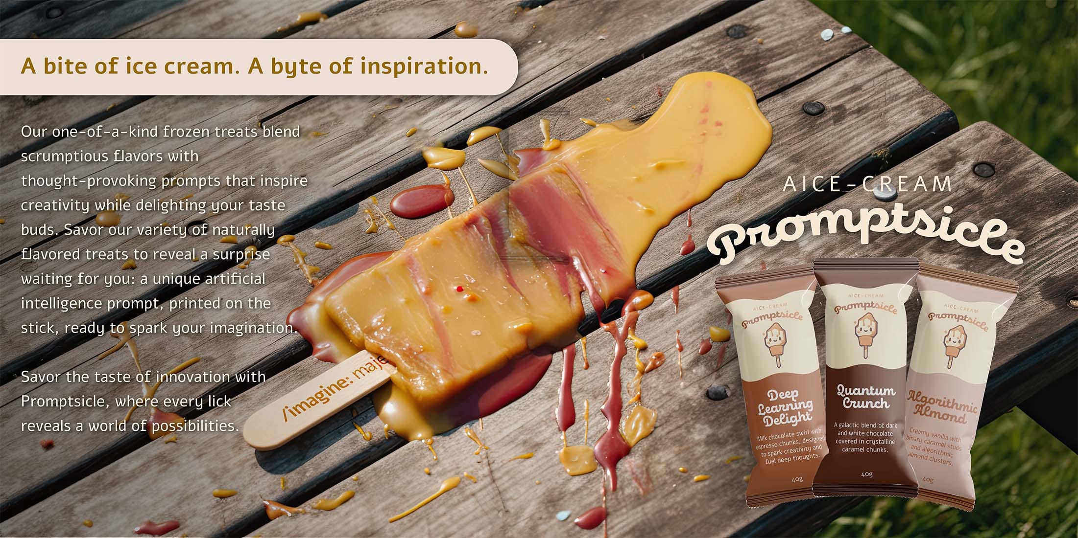 AIce-Cream Promptsicle - by Dré Labre