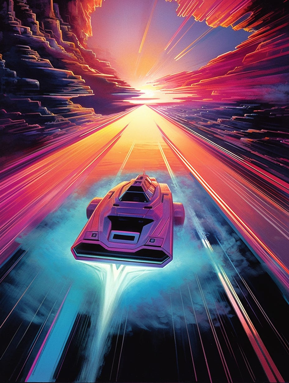 Prompter Mag 🚔 Outrun Aesthetic