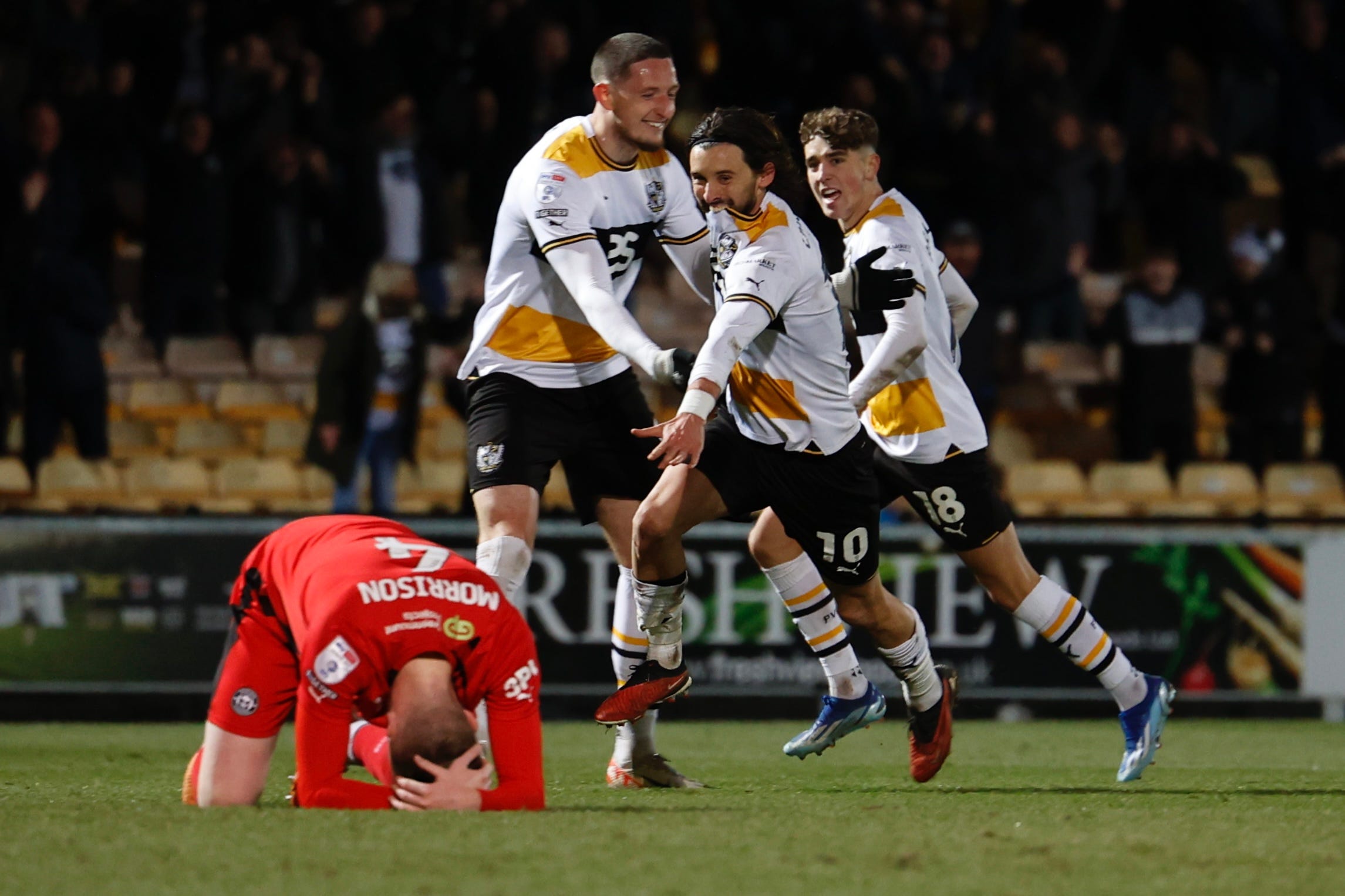 Chislett puts Vale back on track in Wigan thriller