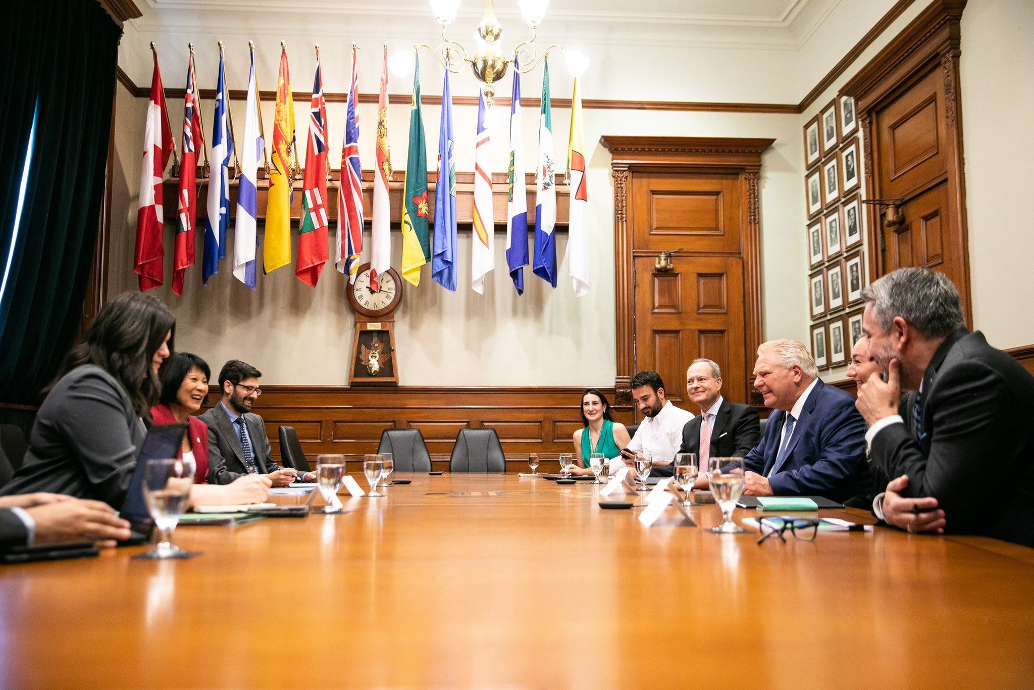 Ford and Chow's kumbaya moment - by Sabrina Nanji