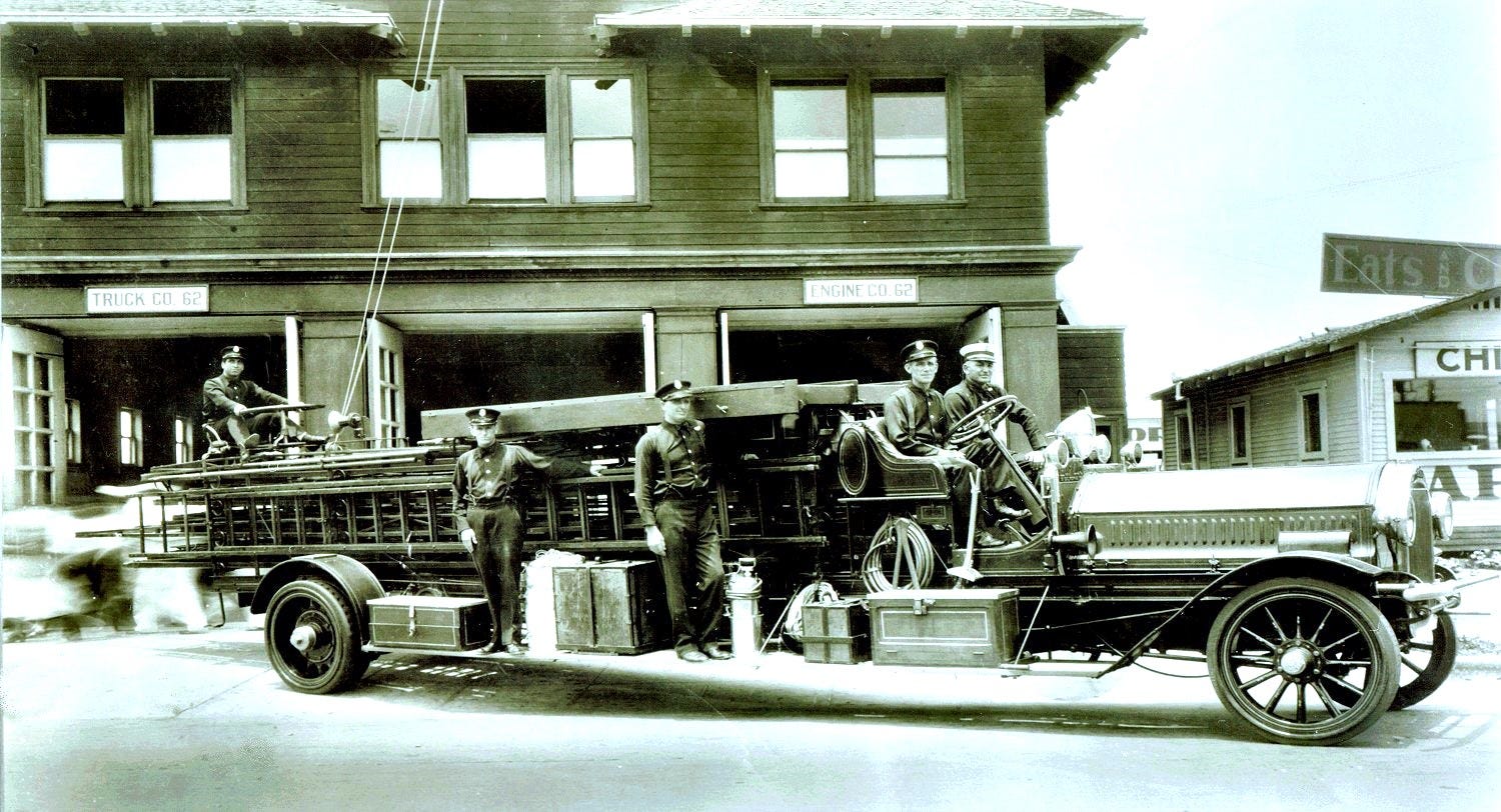 Venice Fire House - by Mark Gorman - The Street Seen