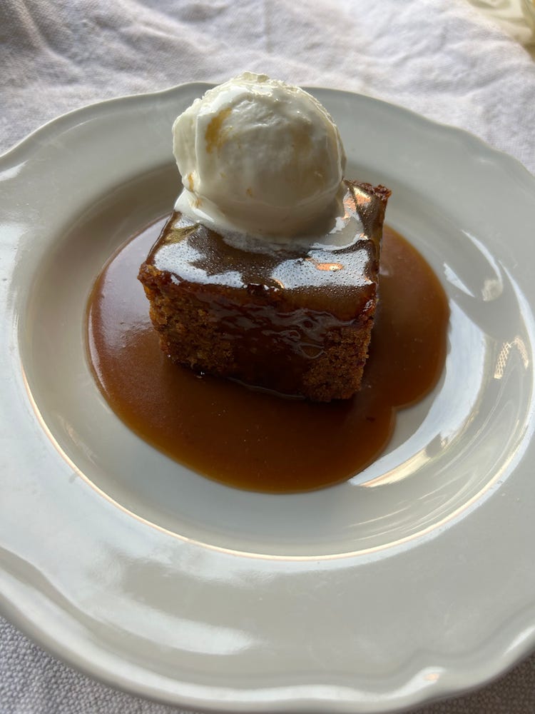 Earl Grey Sticky Toffee Pudding - by Letitia Ann Clark