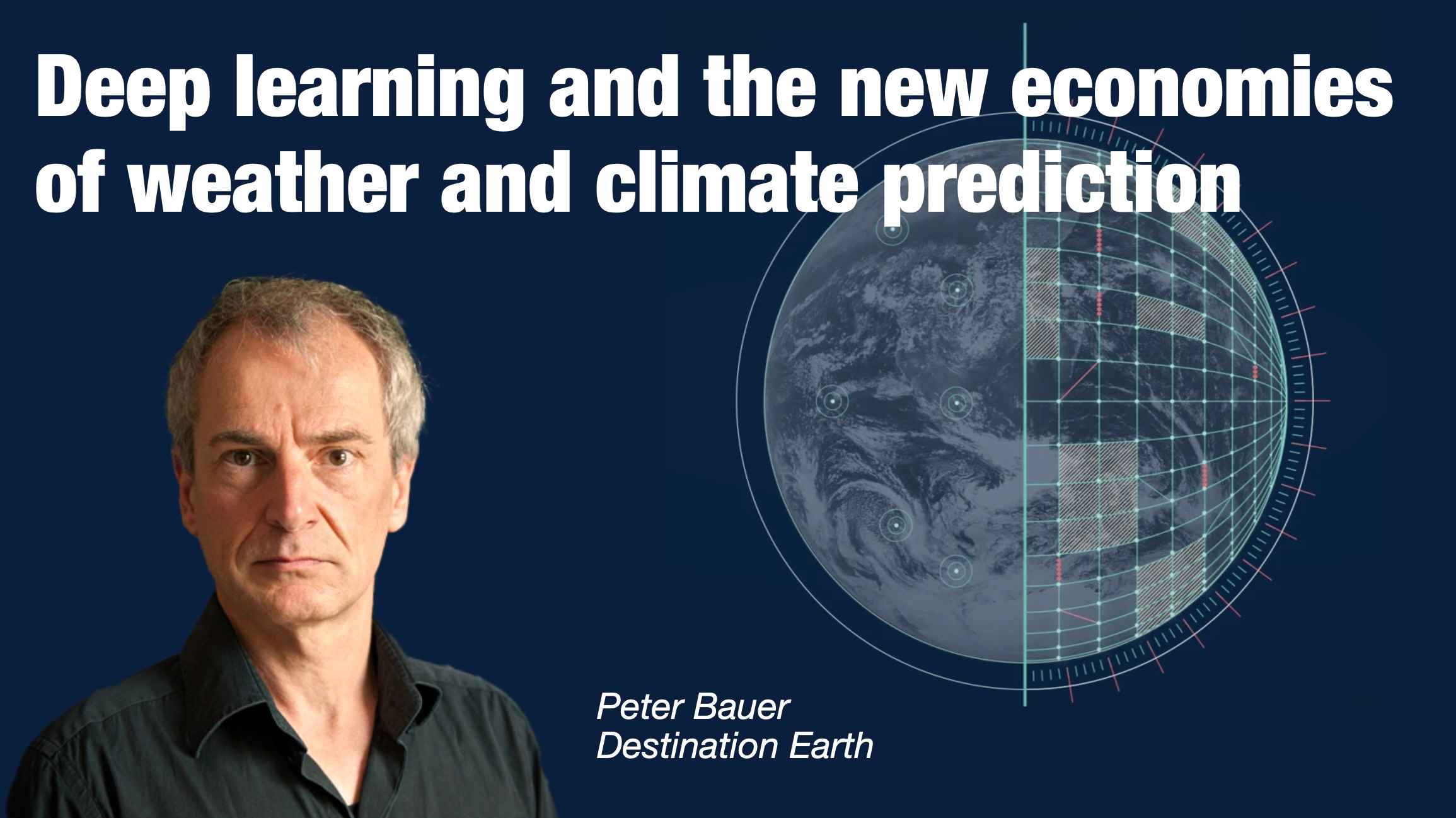 Peter Bauer ci racconta il progetto di intelligence climatica ...