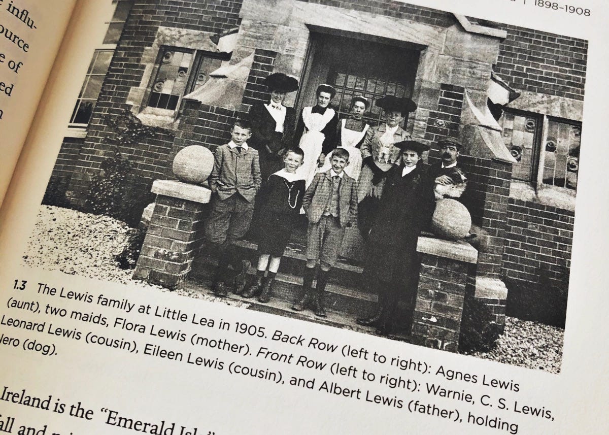 C.S. Lewis' Early Years - by Jamie Lapeyrolerie