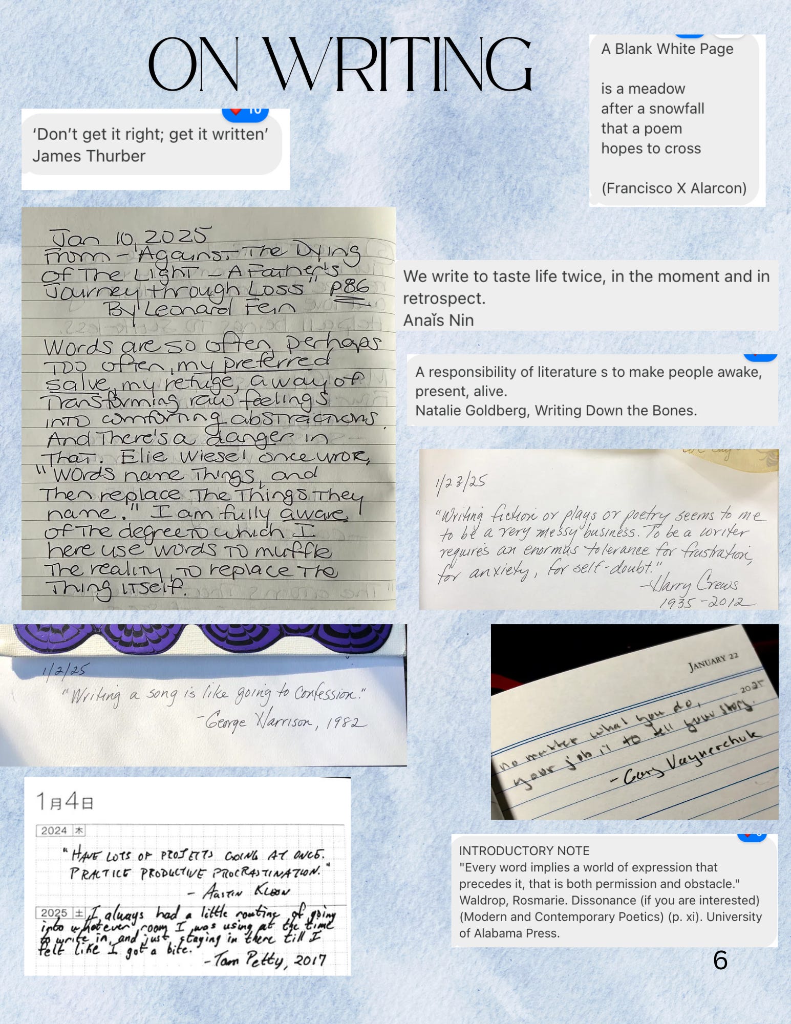 Commonplacing as Transcendent Connection - by Jillian Hess