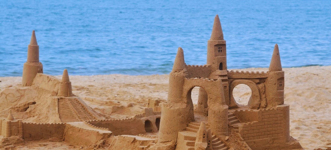 The Fool’s Guide to Collapsing Sandcastles - by Mena