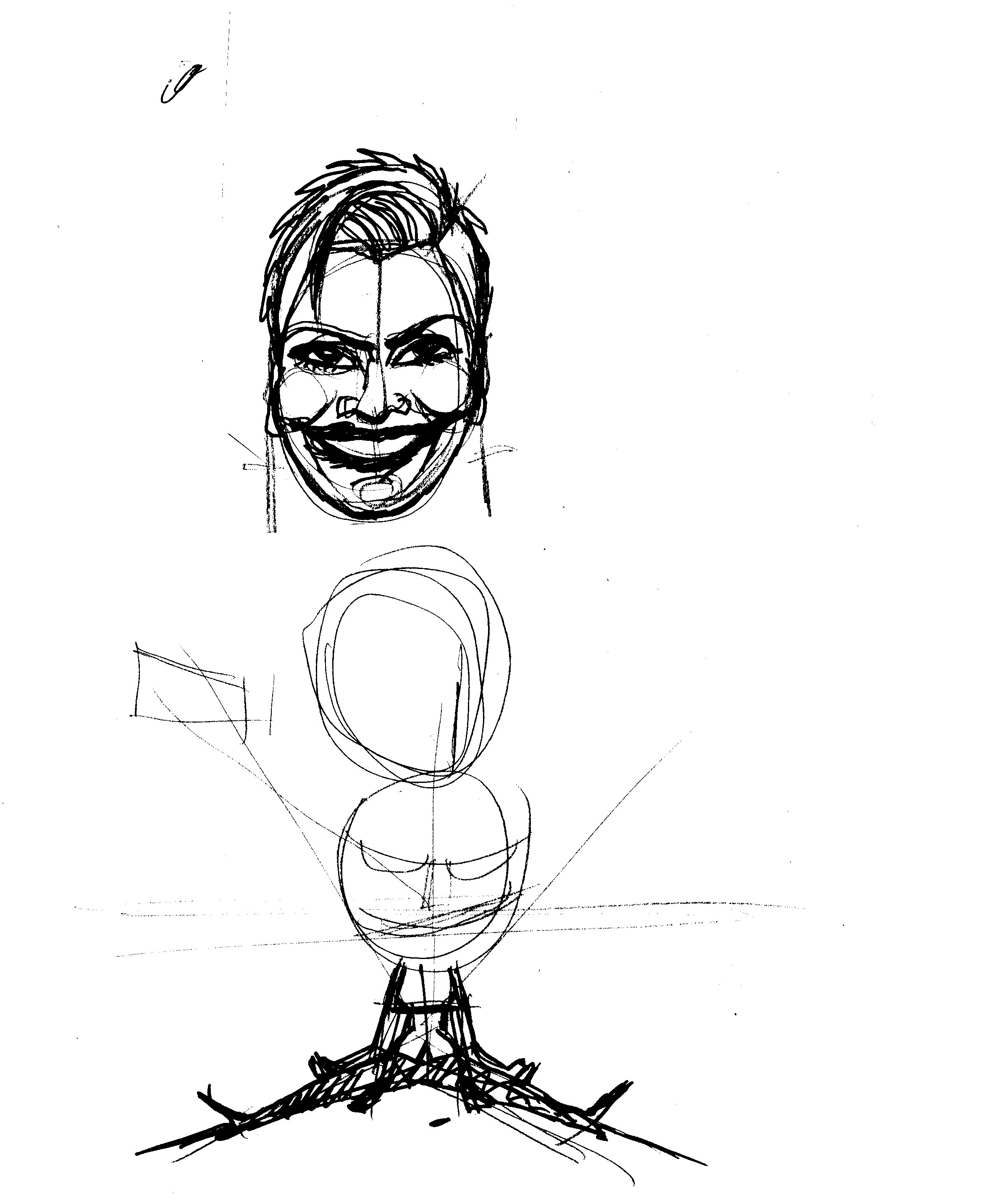 How I create a cartoon - by David W Fitzsimmons