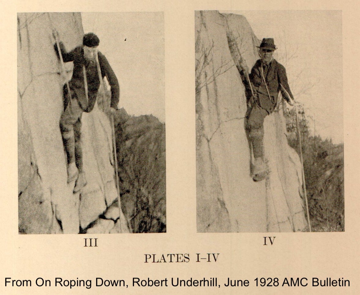 The envisioning of pitons, USA 1920s - by John Middendorf