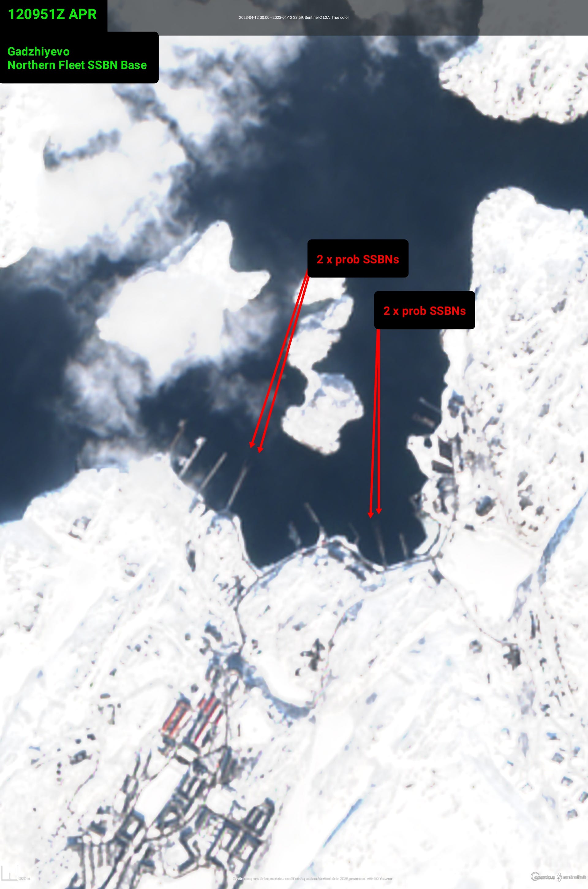 April 12th: Current Northern Fleet activity