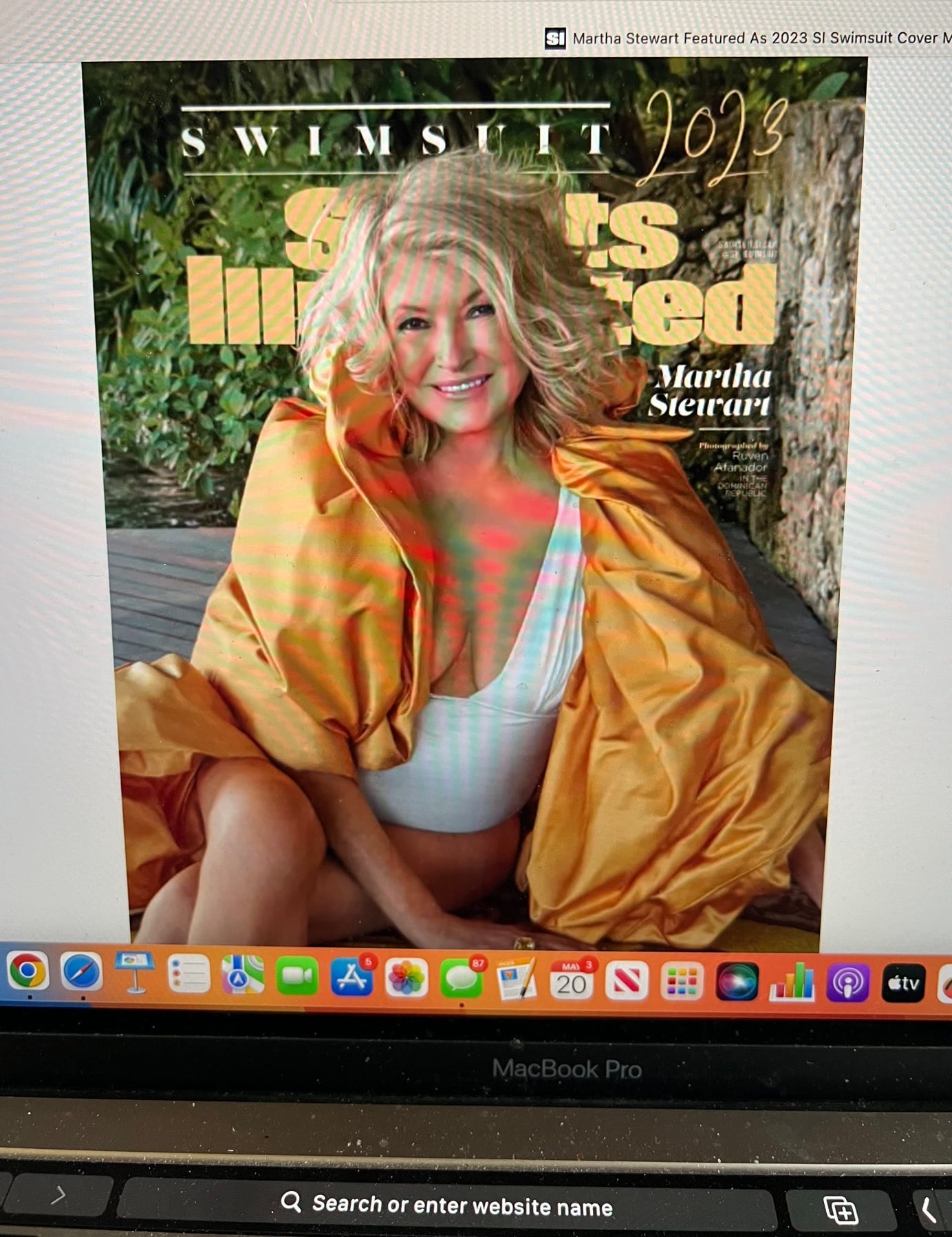 A Cover Girl for the Ages - by Suzanna de Baca