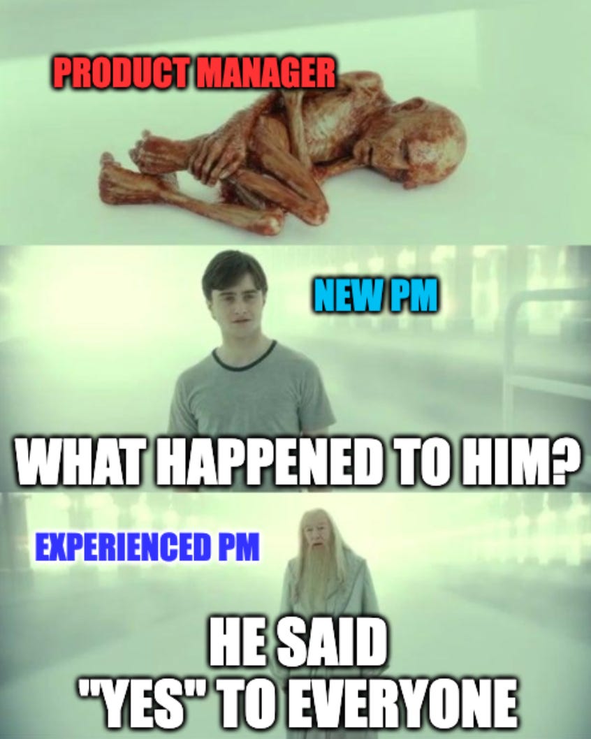 How to Say No as a PM: Advanced Tips - by Aakash Gupta