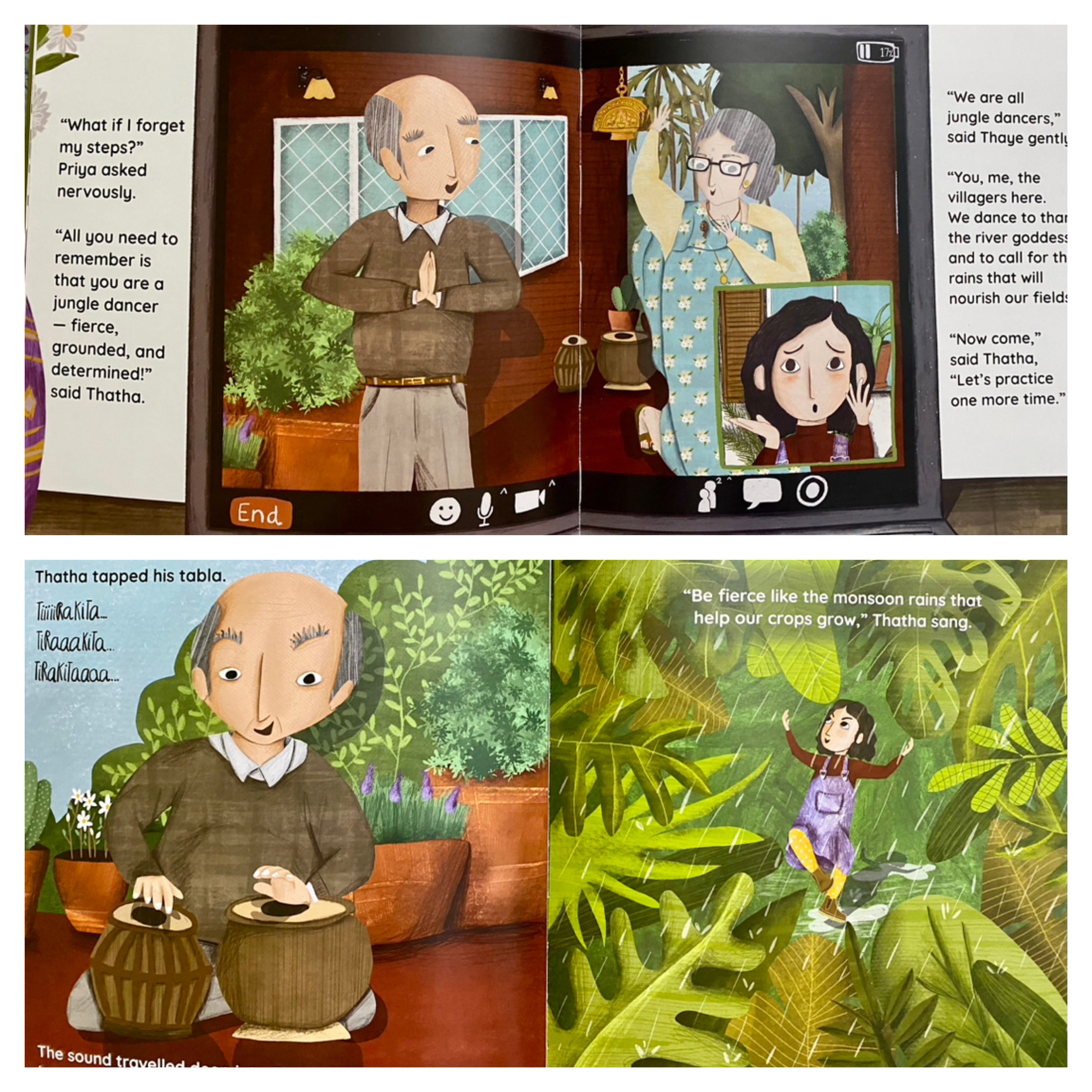 #541 - Priya the Jungle Dancer - by Roopa Baliga