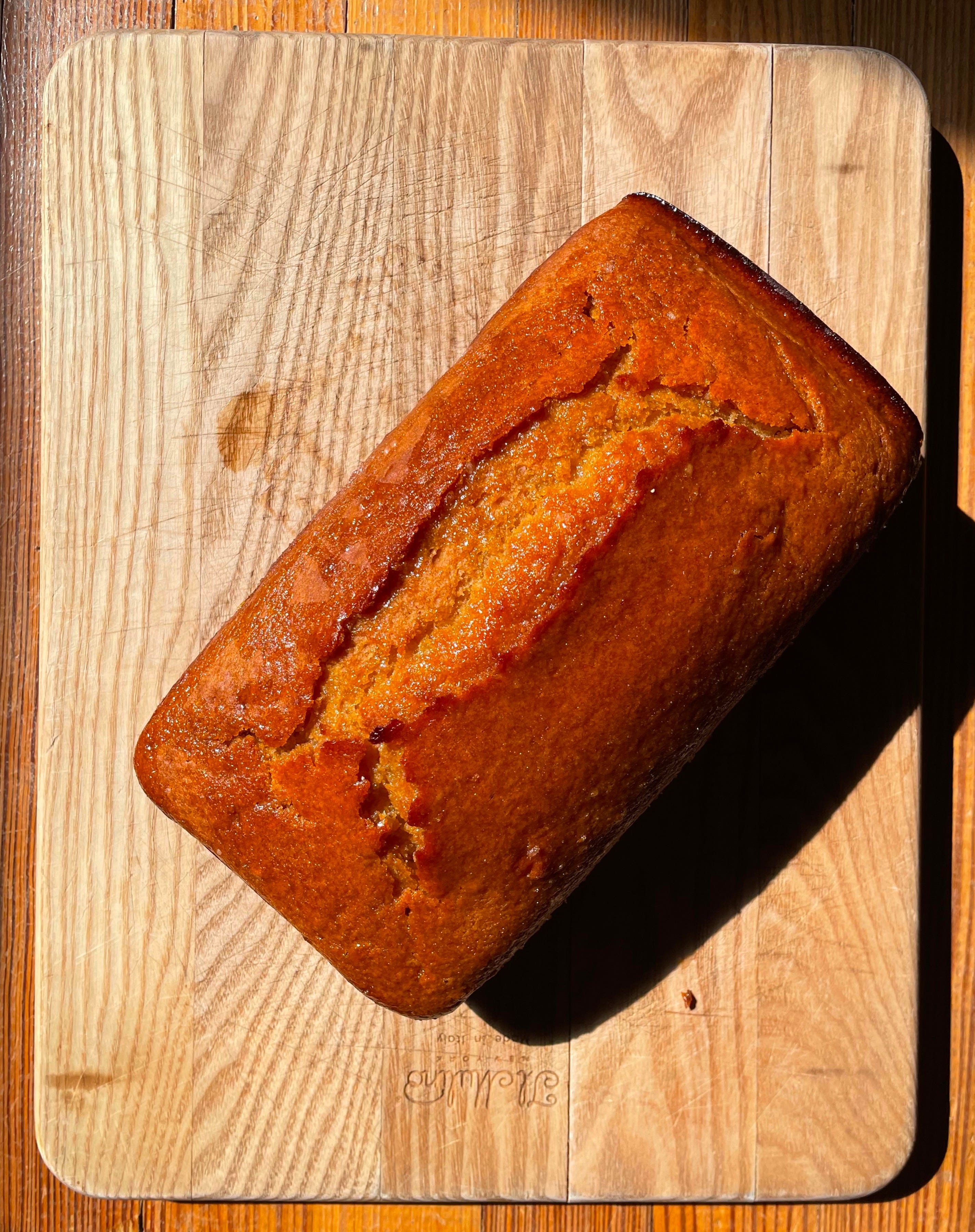 Sticky Honey Lemon Loaf - by John Wayne Bakes
