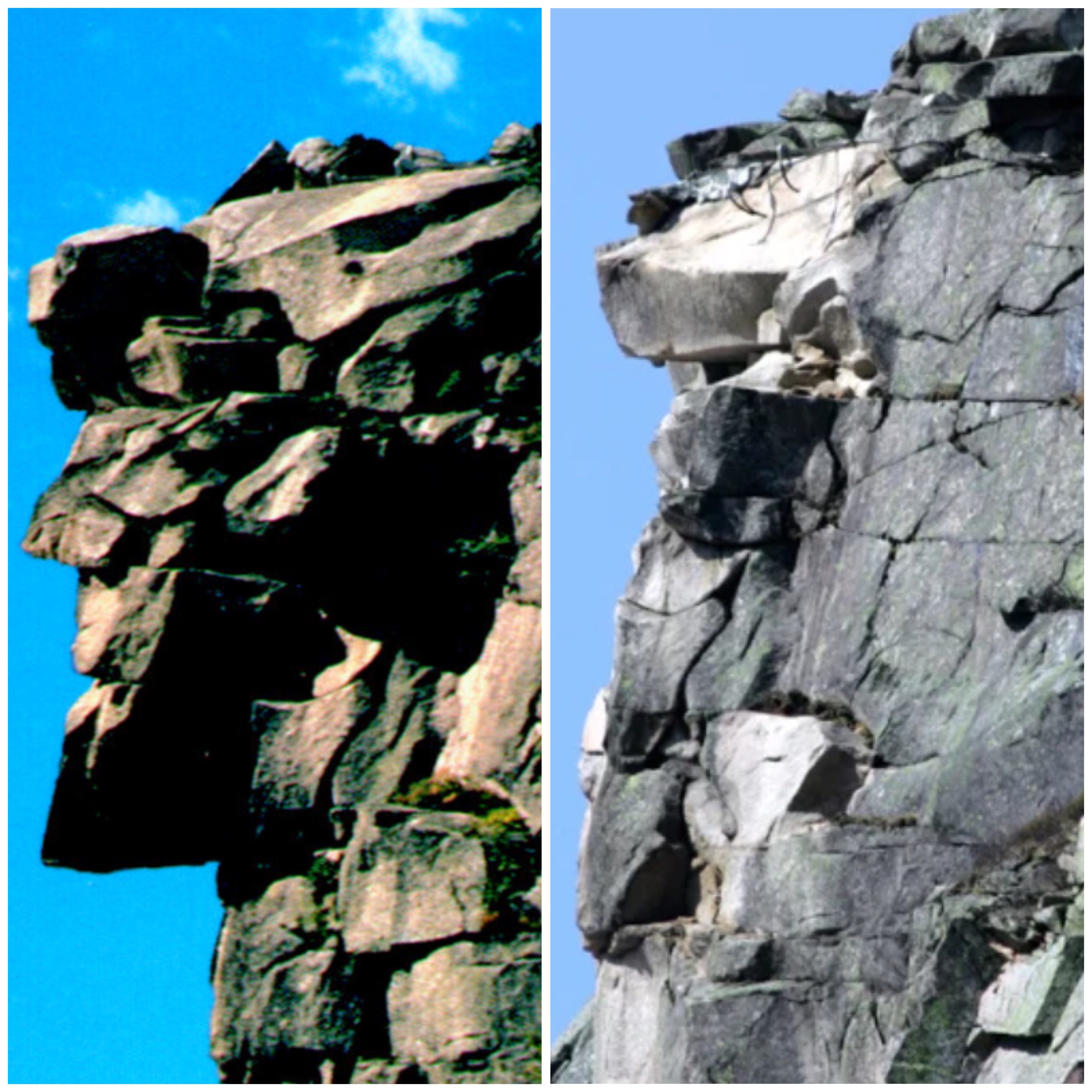 The "Old Man of the Mountain"