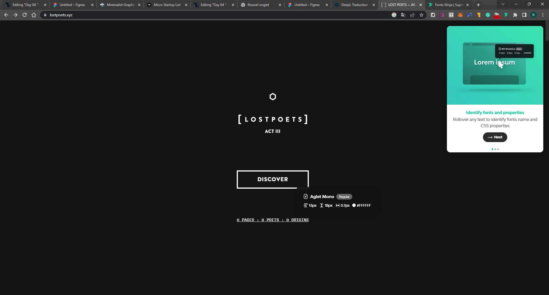 Day 04 : Make a minimalist logo + Design System