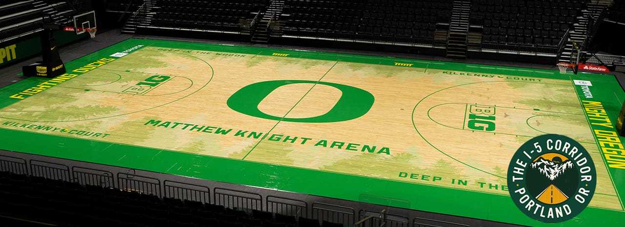 First look: The story behind the new Matthew Knight Arena floor design