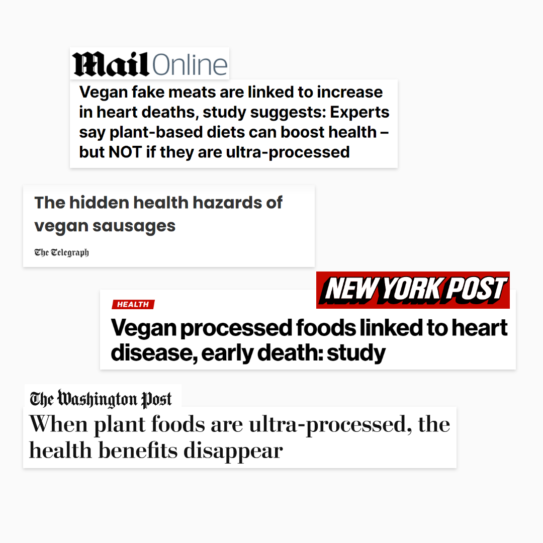 Headlines matter: Topline takeaways from a recent ultra-processed food ...