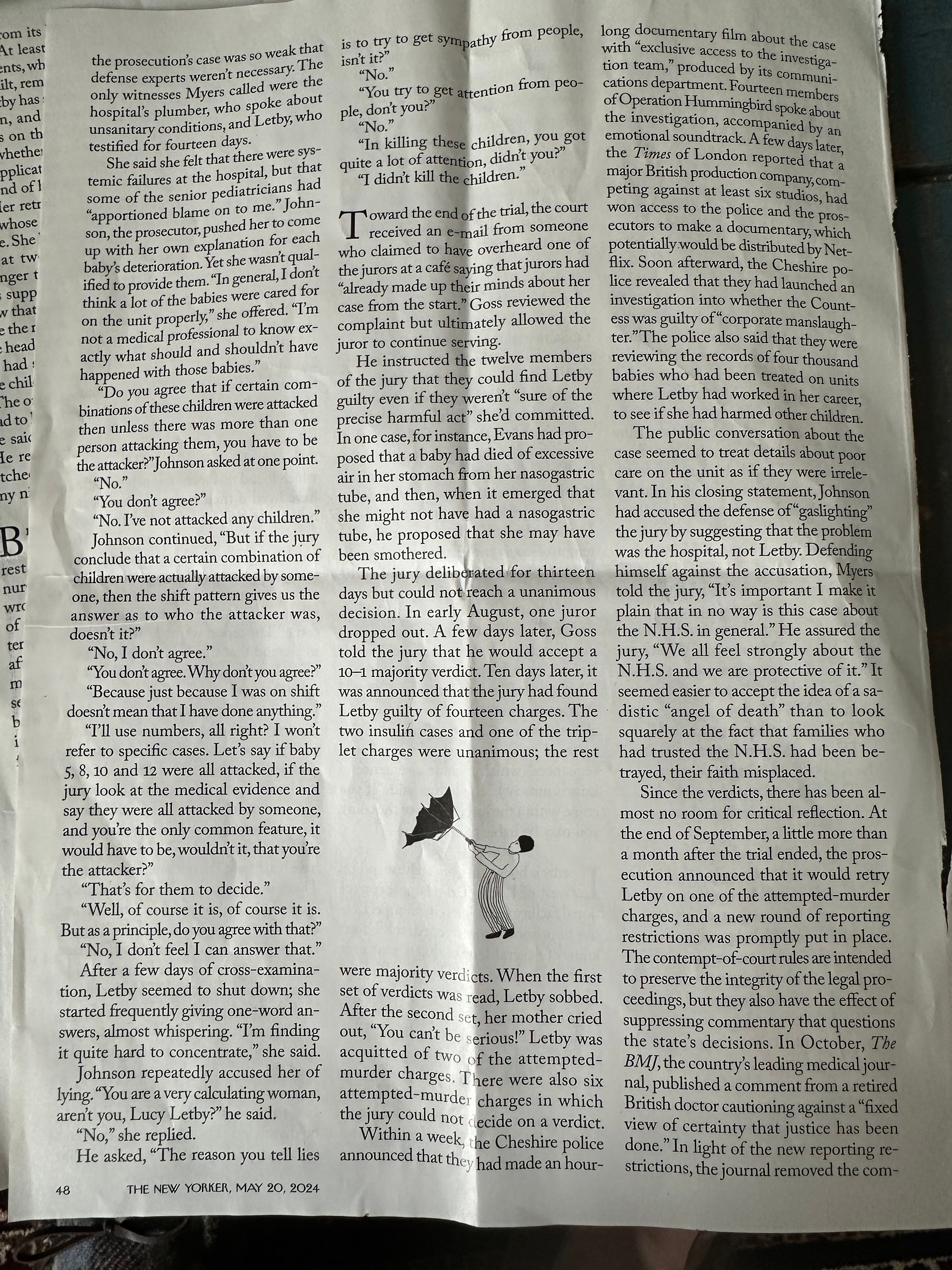 Special Edition: The Lucy Letby New Yorker Article