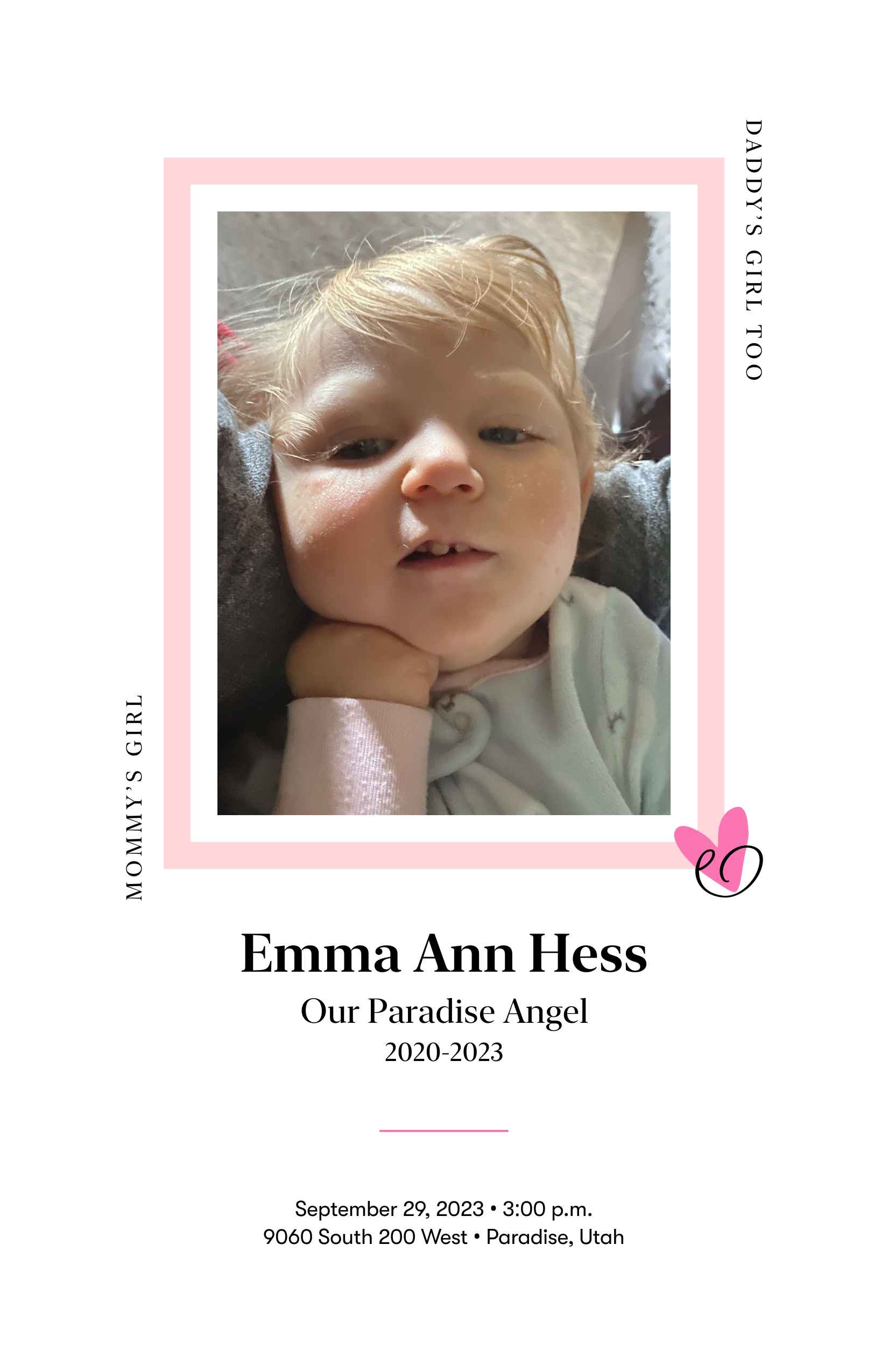 My talk at Emma's funeral - by Jacob Z. Hess