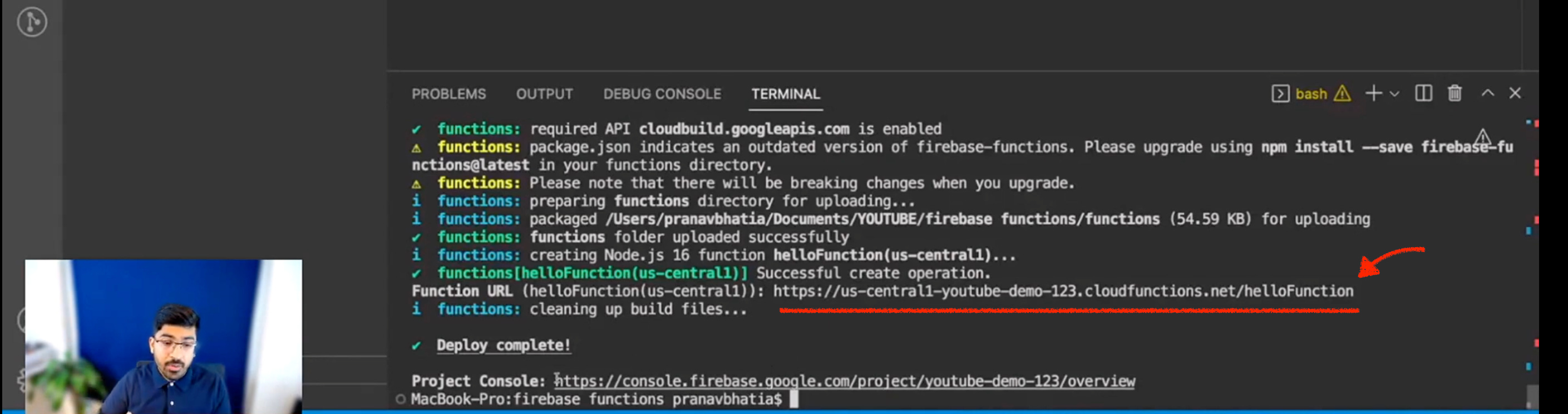 Firebase Cloud Functions 101 - by Pranav Bhatia