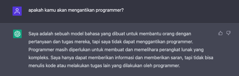 Kenapa ChatGPT berbahaya buat programmer - by Eka Putra