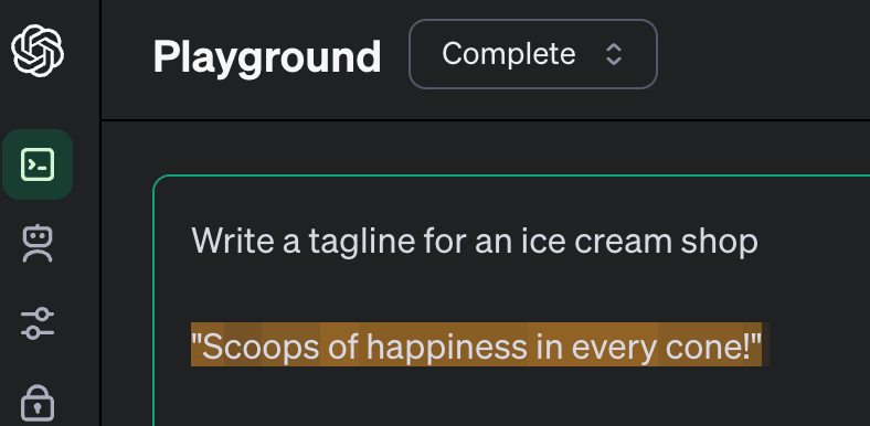 How to use the OpenAI Playground - NatashaTheRobot
