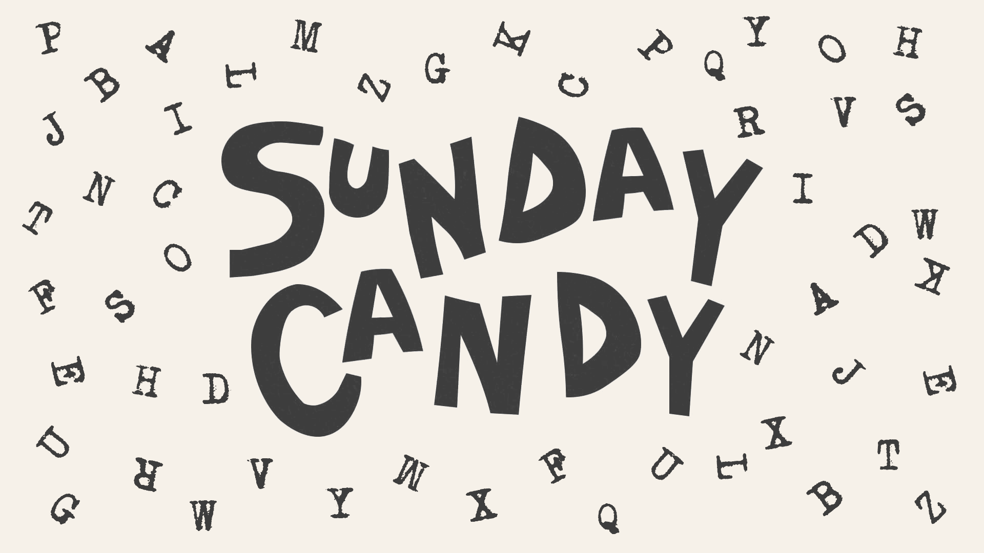 Alphabet Soup Part II - by Sandra Yvonne - Sunday Candy