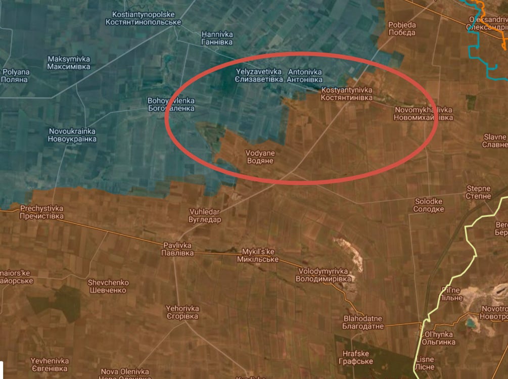 SITREP 10/5/24: Post-Ugledar Landscape Unfurls into Dark Ukrainian Future