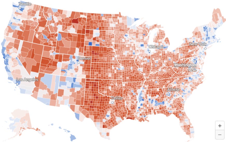 Trump’s win isn’t enough – We Need a National Divorce – Red-State Secession