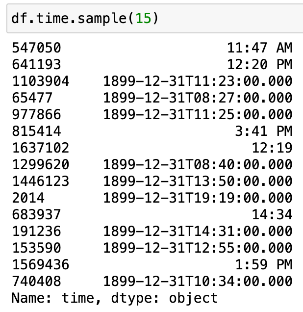 Data Cleaning Timestamp Column By Angelia Addj