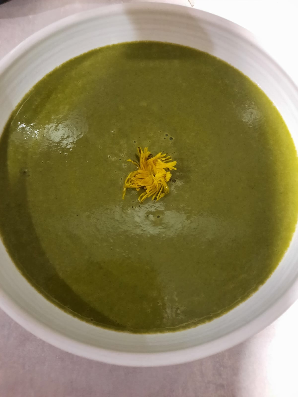 Easy Pea-sy Nettle and Pea Soup! - by Foraging Freya