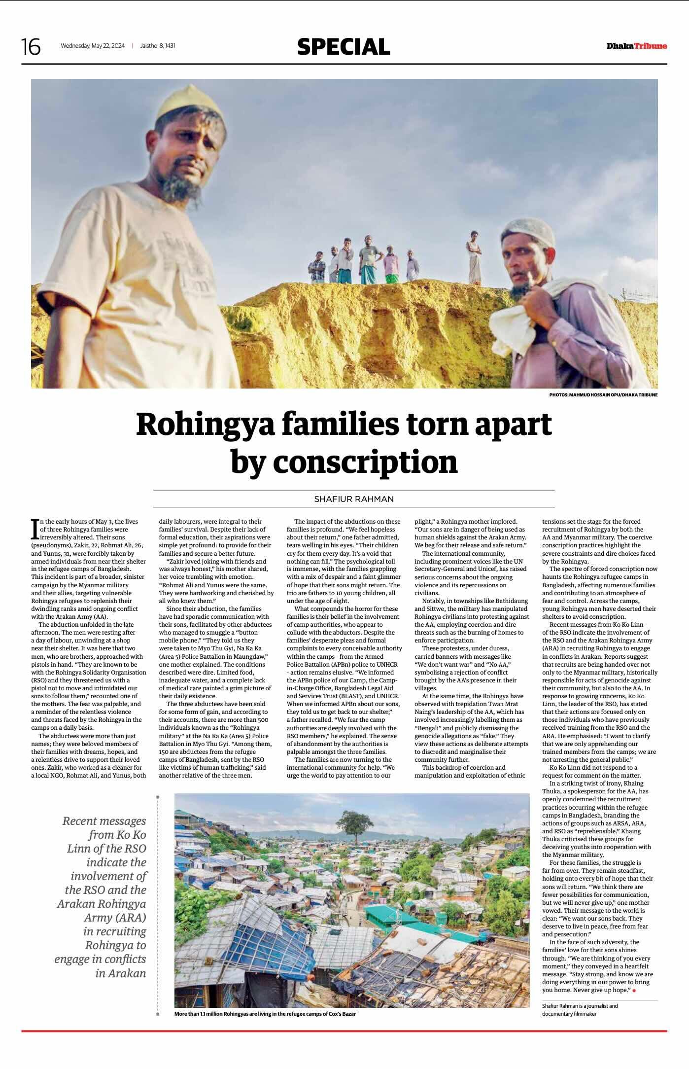 A Visual Update of Developments in the Rohingya Refugee Camps