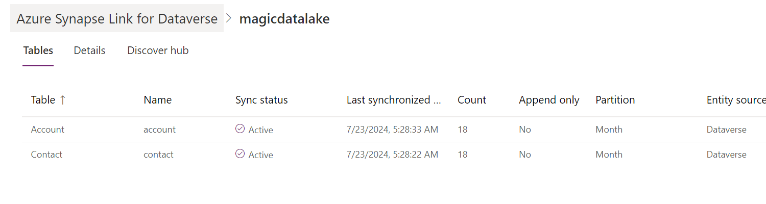 Data Integration with Azure Synapse Link for Dataverse
