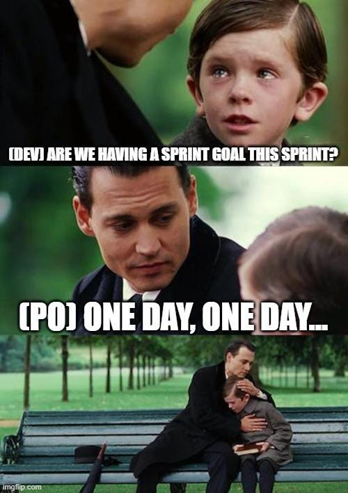 Top 10 Sprint Goal Memes - by Maarten Dalmijn