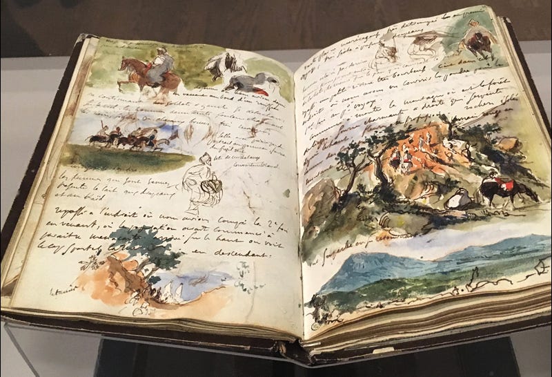 Eugène Delacroix: In Search of the Exotic - by Bill Russell