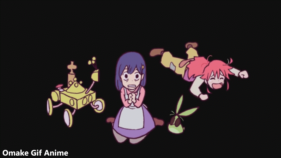 Omake Gif Anime - Flip Flappers - Episode 1 - Cocona's Zettai Ryouiki