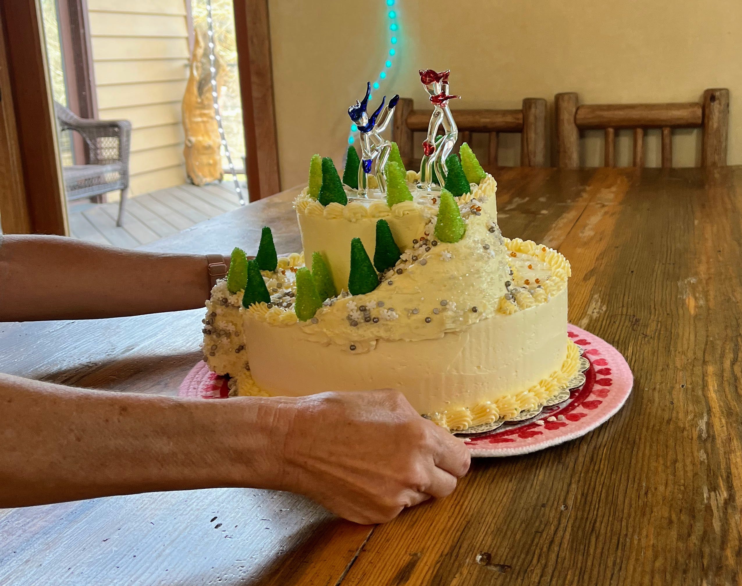 #152: Creating The Ski Trail Cake