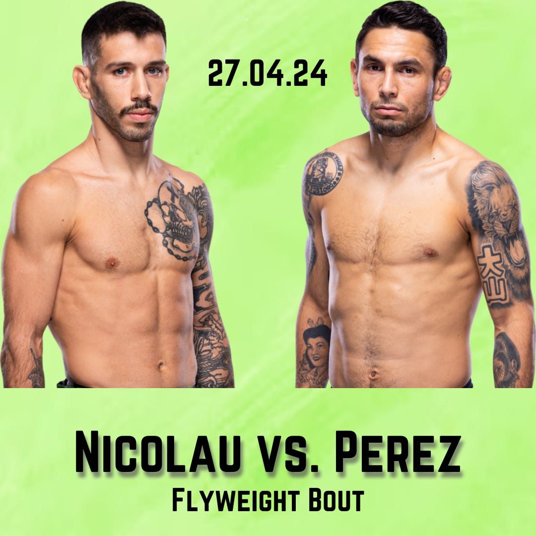 Matheus Nicolau vs. Alex Perez - What's on the line?